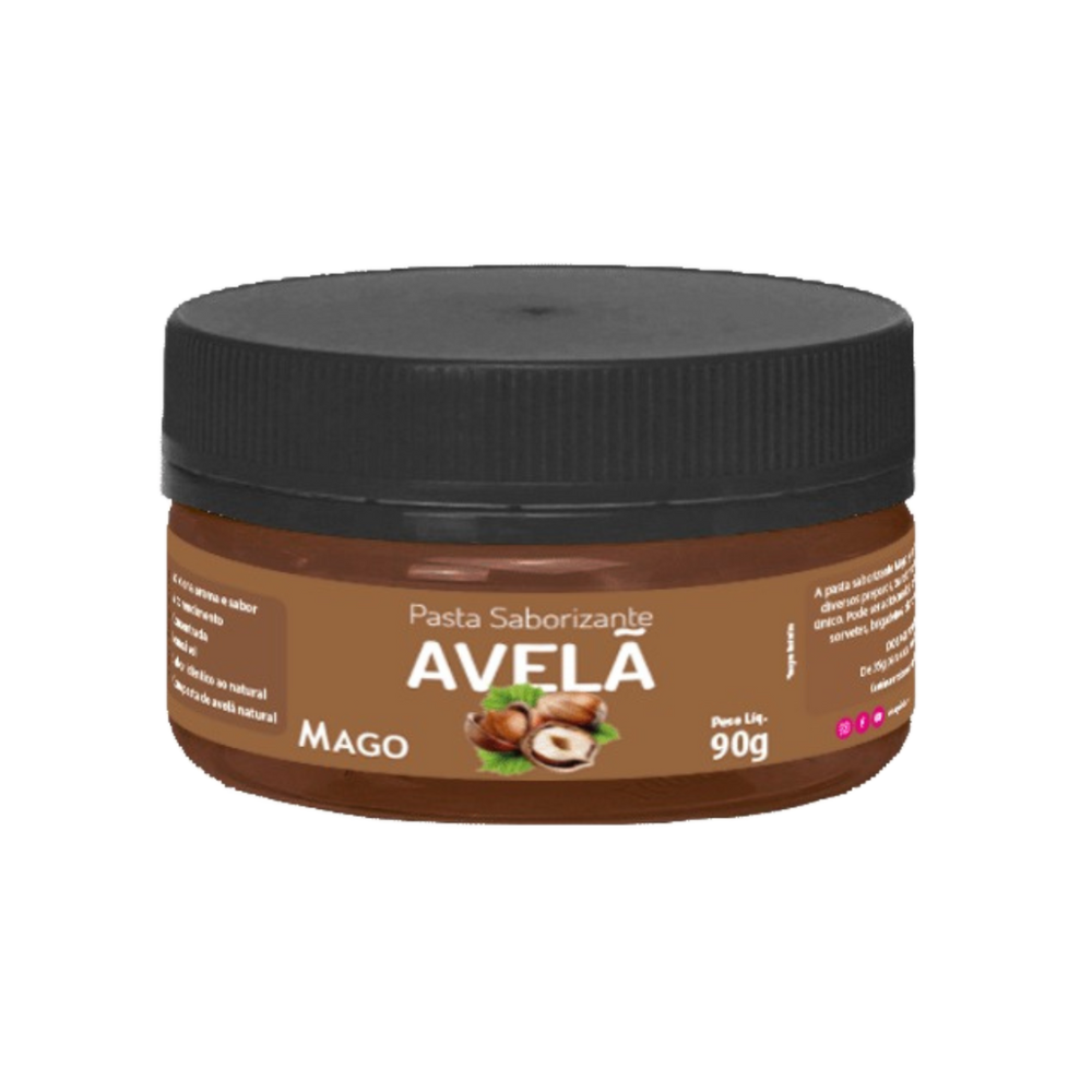 Pasta Saborizante Avelã 90G - Mago Indústria